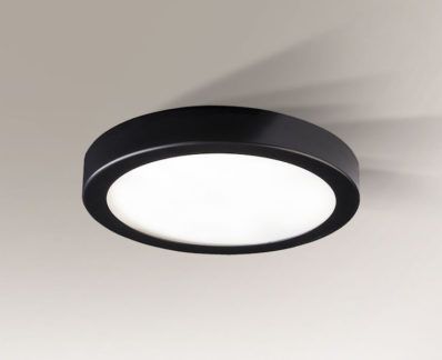 Nowoczesy plafon LED Ito – czarny | ardant.pl